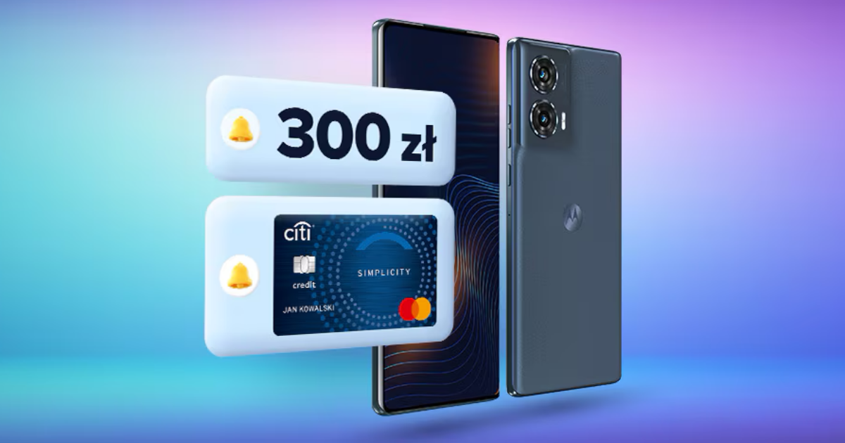 Motorola Edge 50 Fusion + 350 zł premii + 12 miesięcy bez opłat z kartą ...